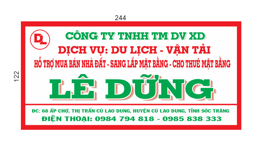 CÔNG TY TNHH TM DV XD LÊ DỮNG